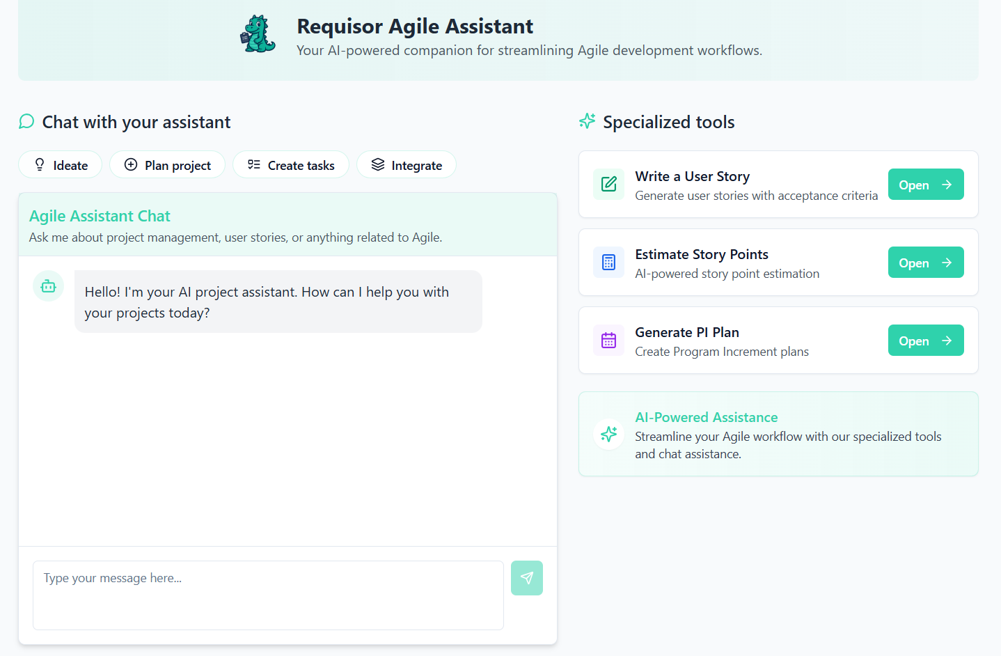 Requisor Agile - AI-powered Agile Assistant
